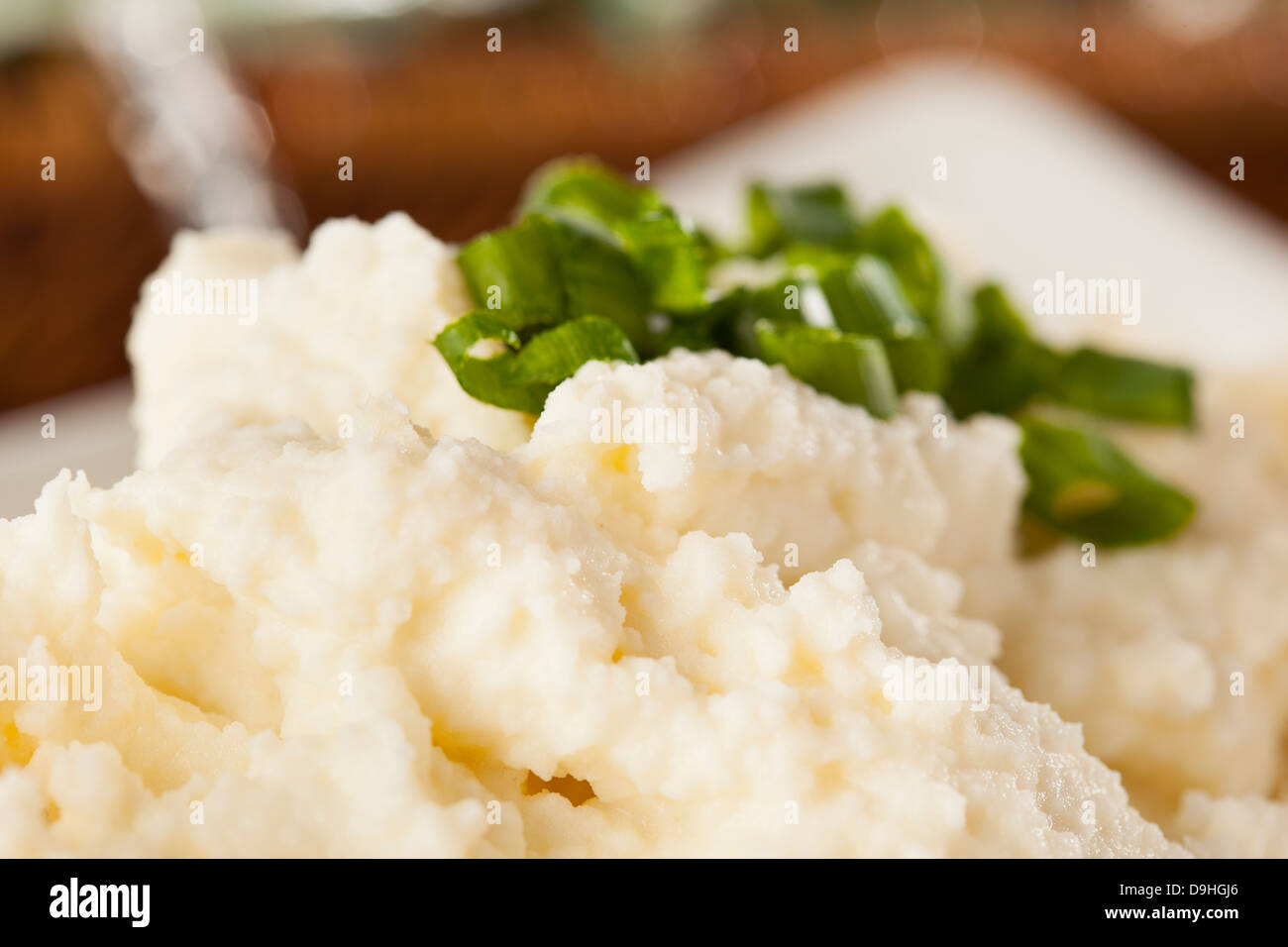 Fresh Homemade Mashed Potatoes against a background Stock Photo - Alamy