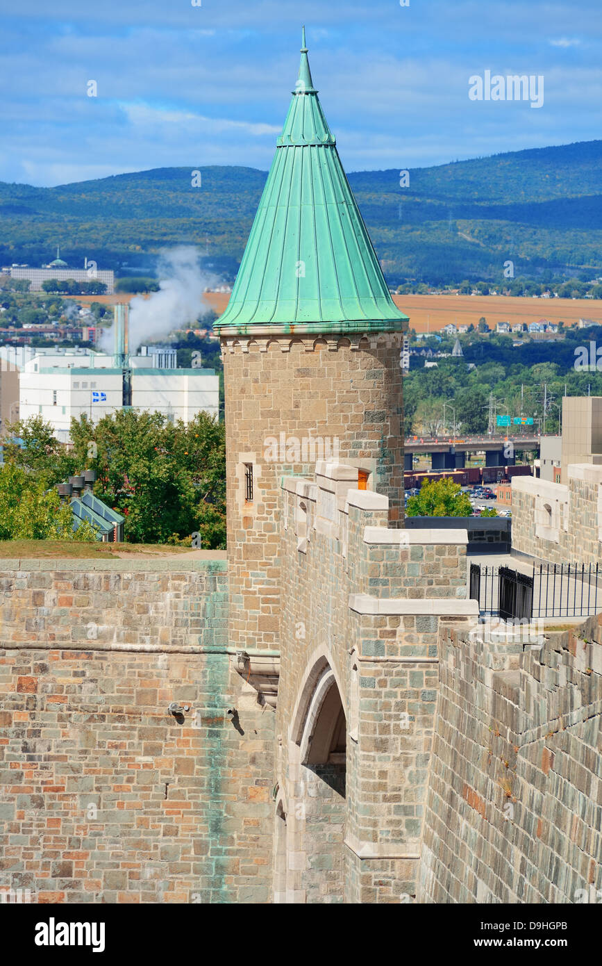 Old buildings in Quebec City Stock Photo - Alamy