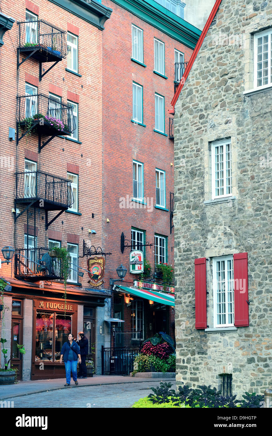 Old street in the day Stock Photo - Alamy