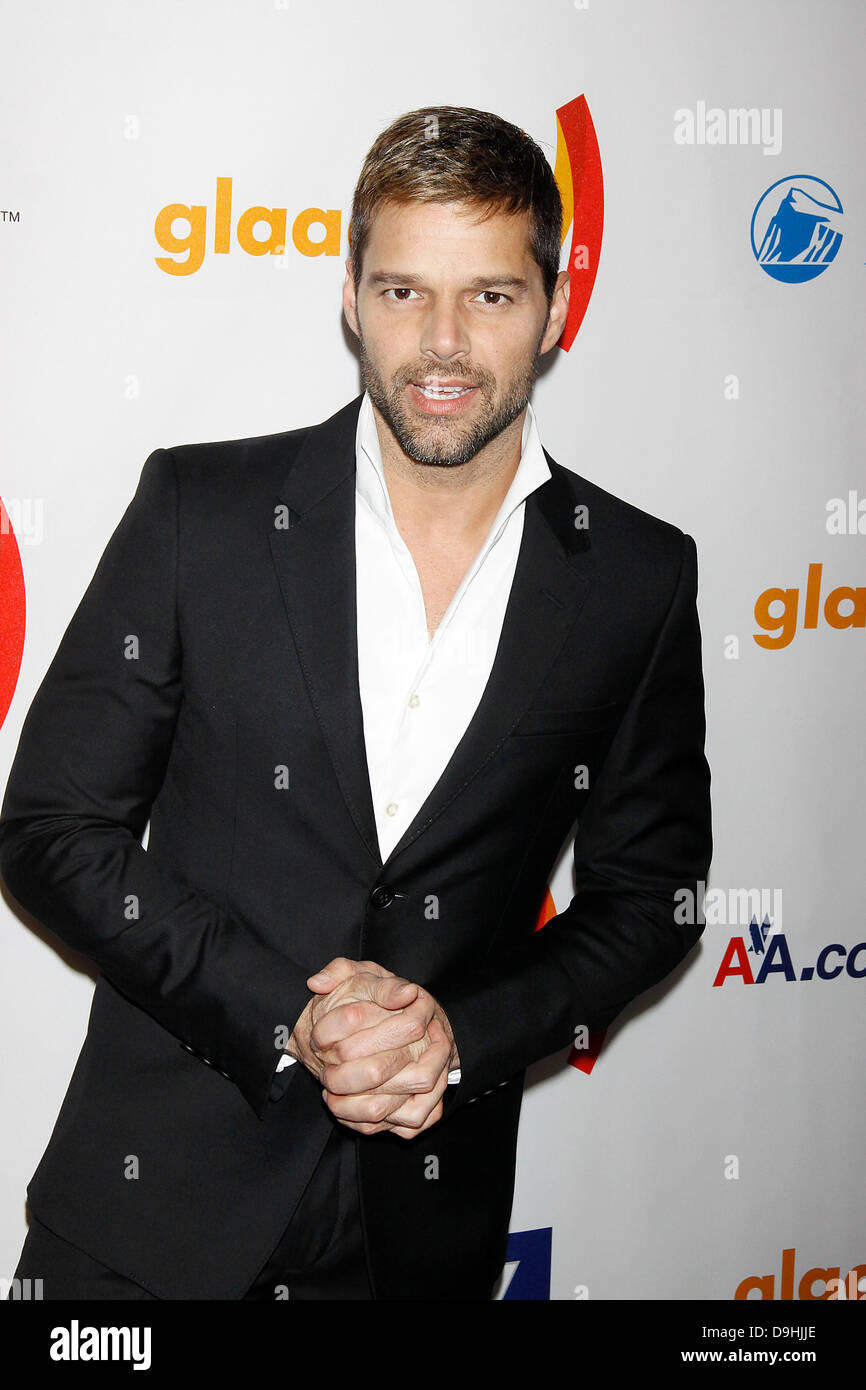 Ricky Martin The 22nd Annual GLAAD Media Awards held at the Marriott ...