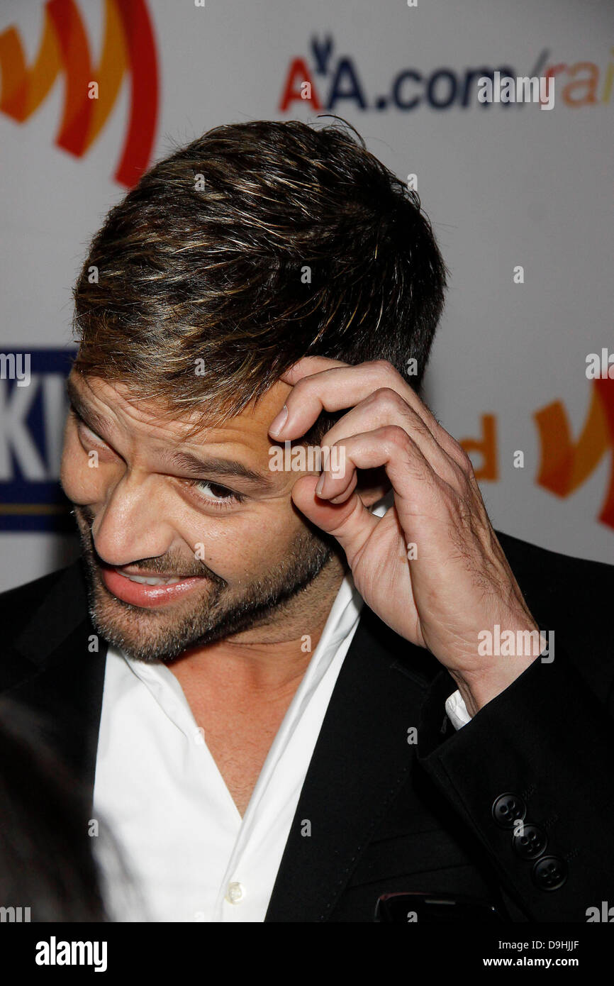 Ricky Martin The 22nd Annual GLAAD Media Awards held at the Marriott ...