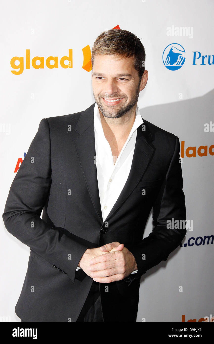 Ricky Martin The 22nd Annual GLAAD Media Awards held at the Marriott ...