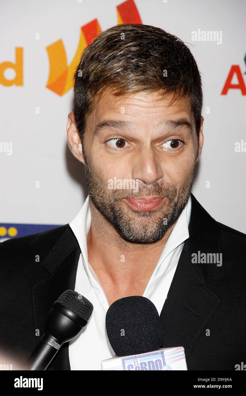 Ricky Martin The 22nd Annual GLAAD Media Awards held at the Marriott ...