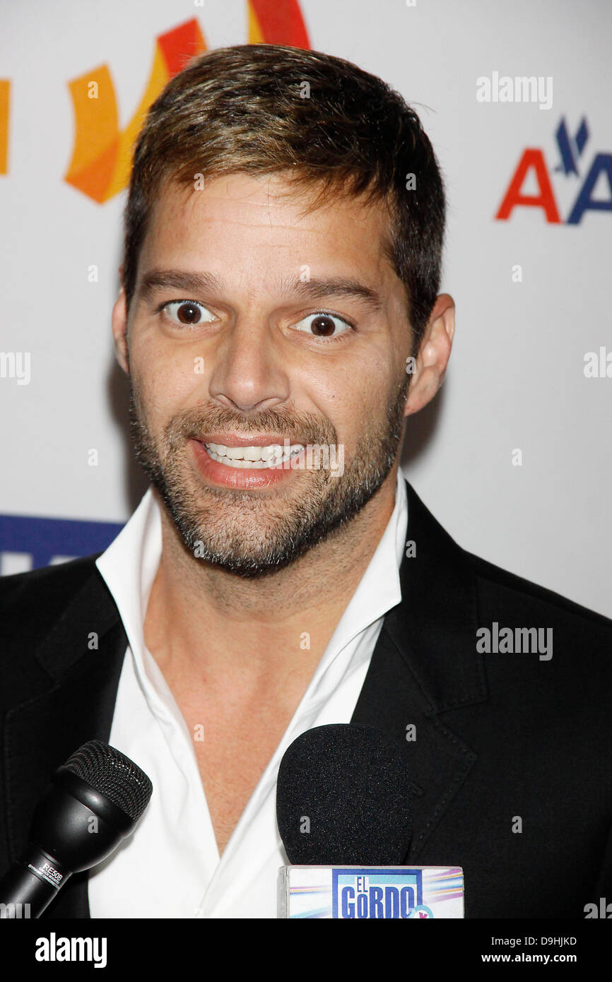 Ricky Martin The 22nd Annual GLAAD Media Awards held at the Marriott ...