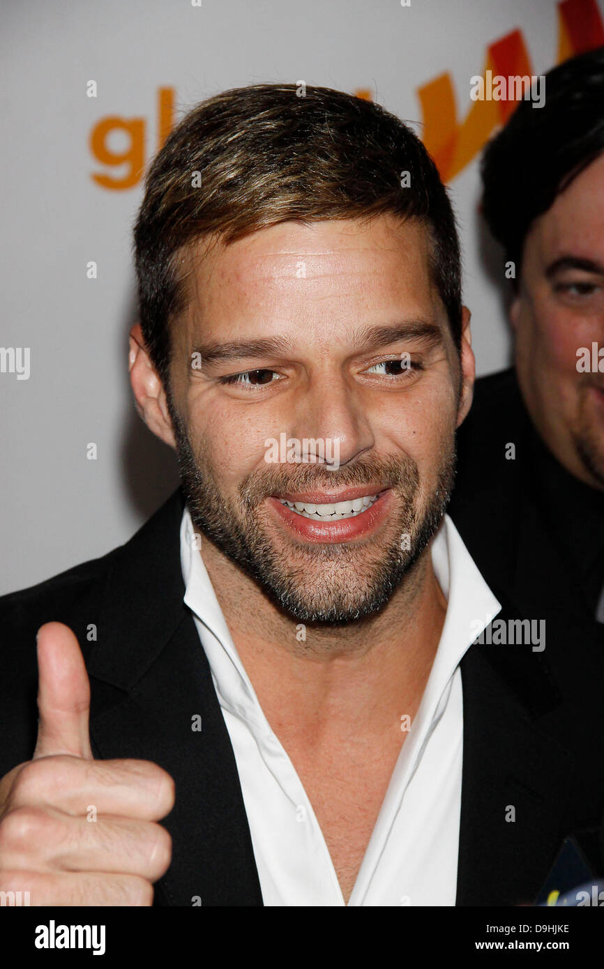 Ricky Martin The 22nd Annual GLAAD Media Awards held at the Marriott ...