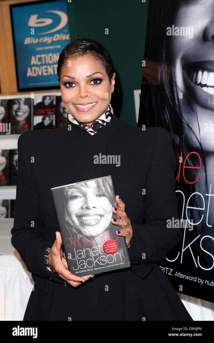 Janet Jackson attends her book signing for 'True You: A Guide To ...