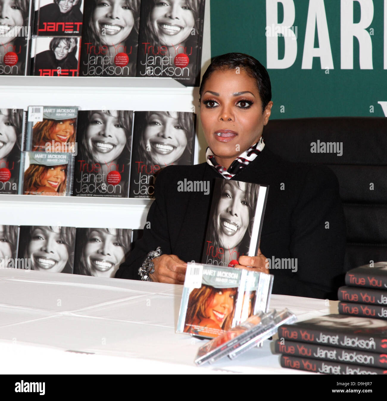Janet Jackson attends her book signing for 'True You: A Guide To ...