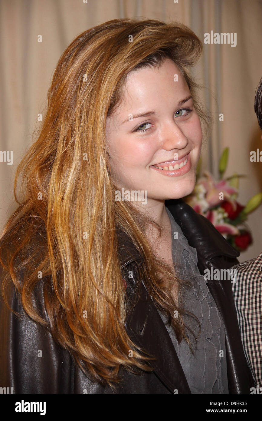 Amelia Ross Backstage at the Broadway musical production of 'How To ...