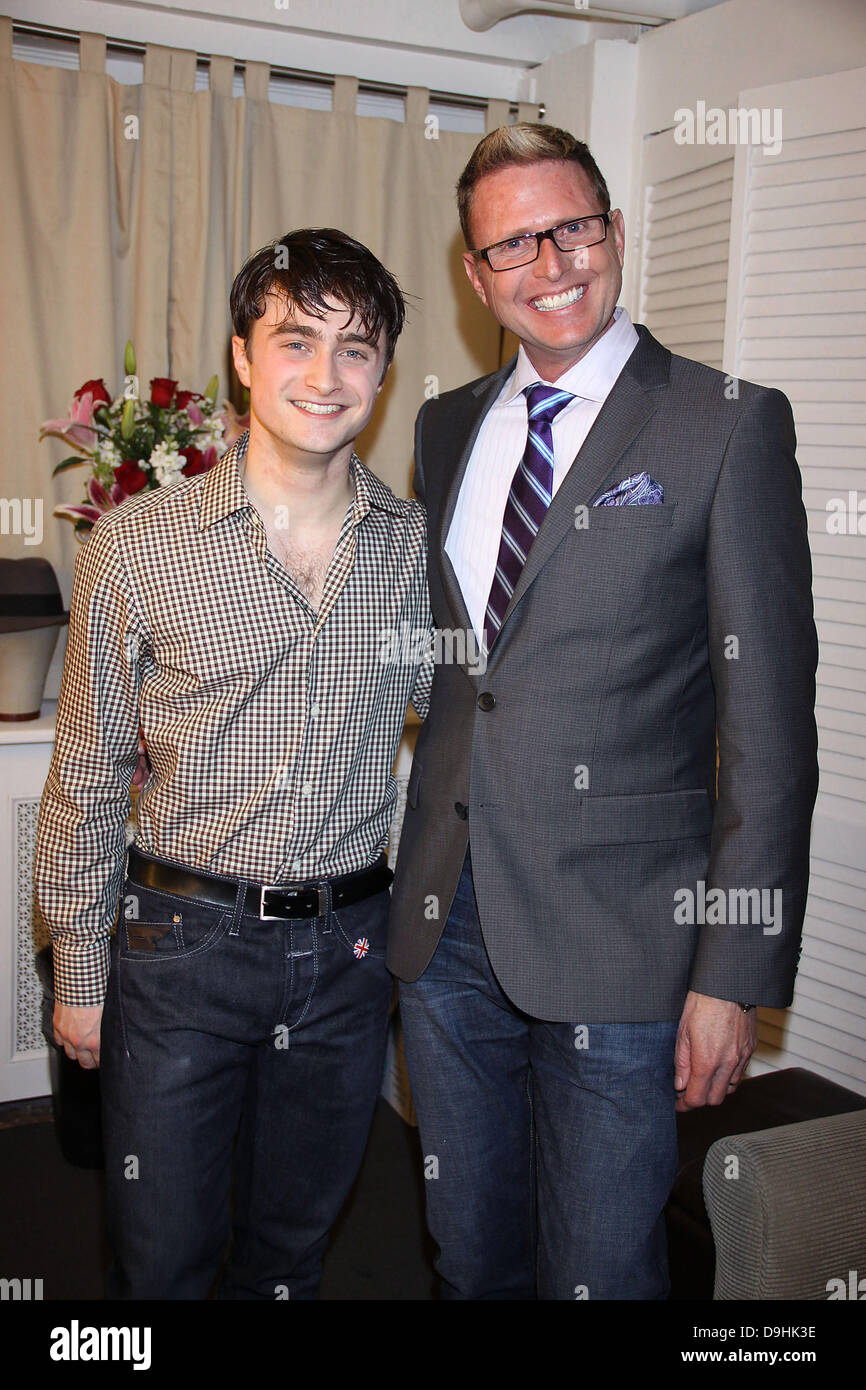 Daniel Radcliffe and Charles Robbins, Executive Director/CEO of The ...