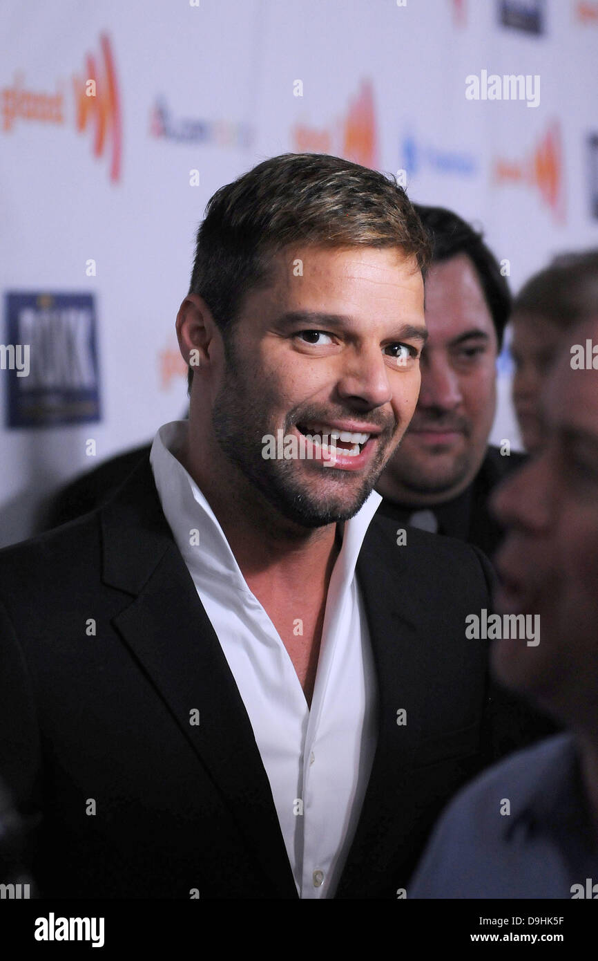 Ricky Martin The 22nd Annual GLAAD Media Awards held at the Marriott ...