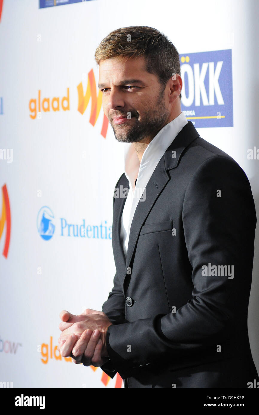Ricky Martin The 22nd Annual GLAAD Media Awards held at the Marriott ...