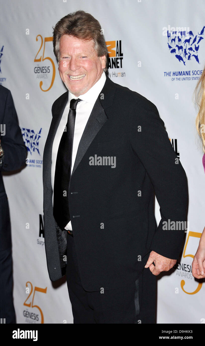 Ryan O'Neal 25th Anniversary Genesis Awards held at The Hyatt Regency ...