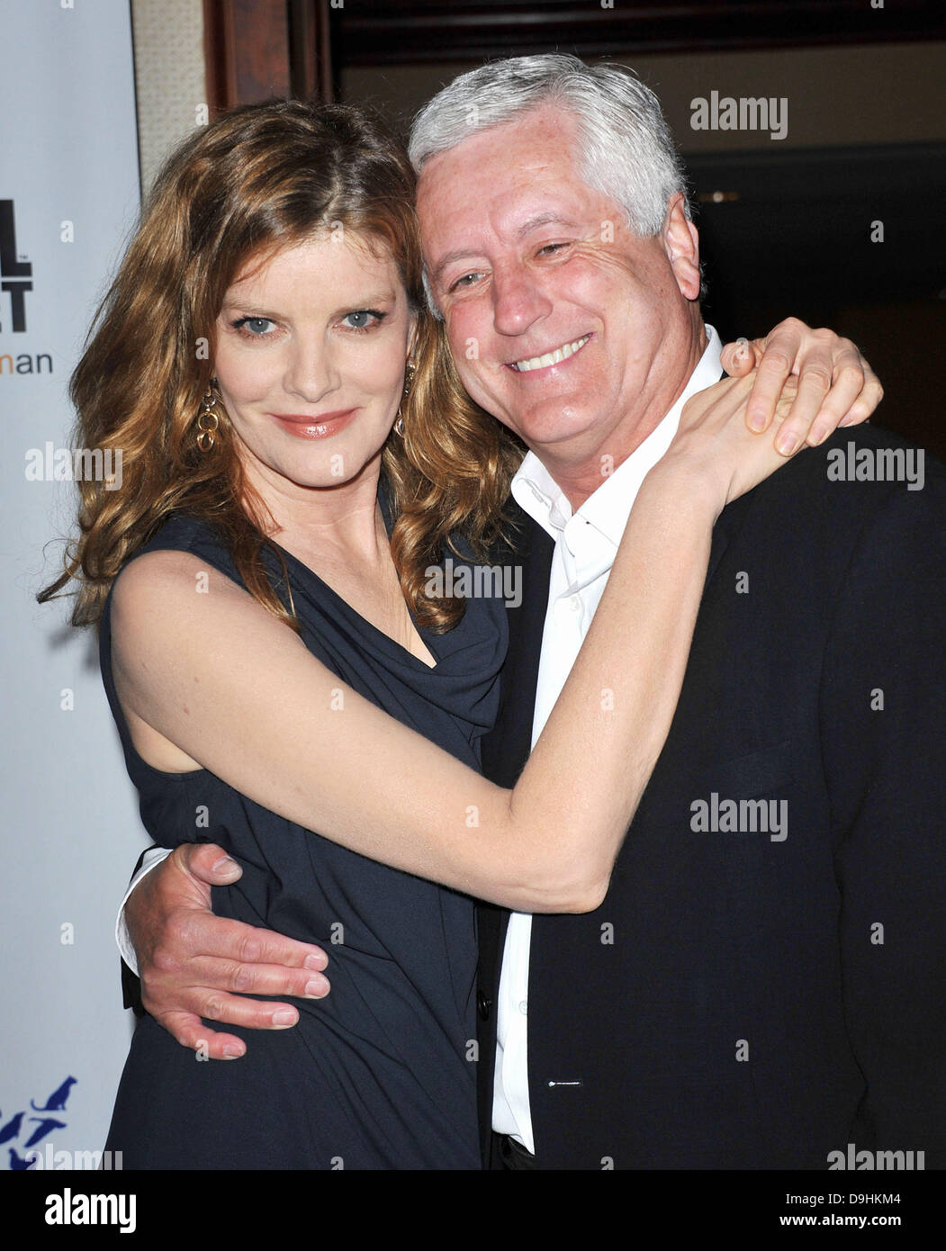 Rene Russo and Guest 25th Anniversary Genesis Awards held at The Hyatt ...