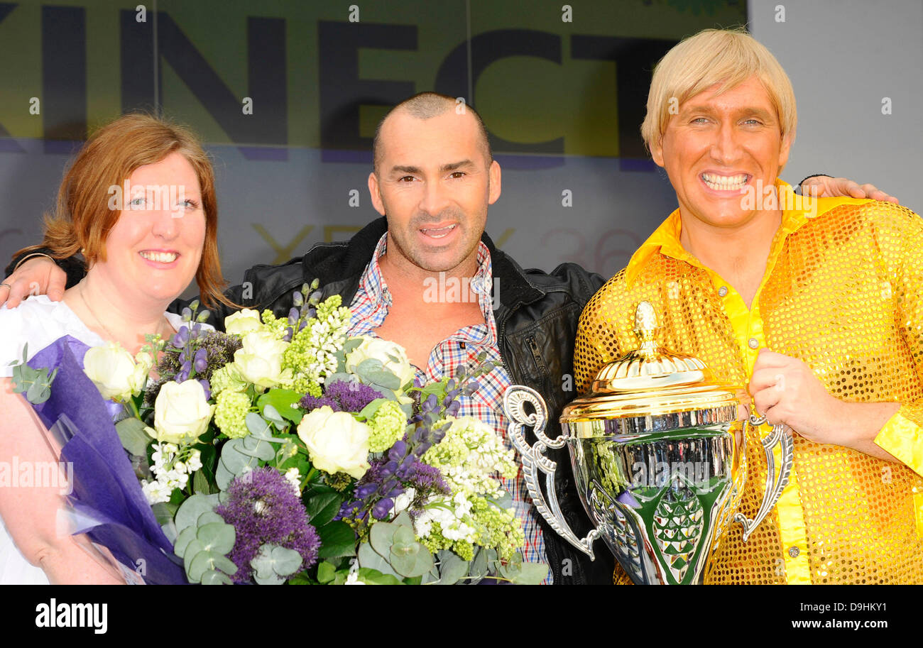 Guest, Louie Spence and Kevin Cruise Louie Spence hosts Dance Central ...