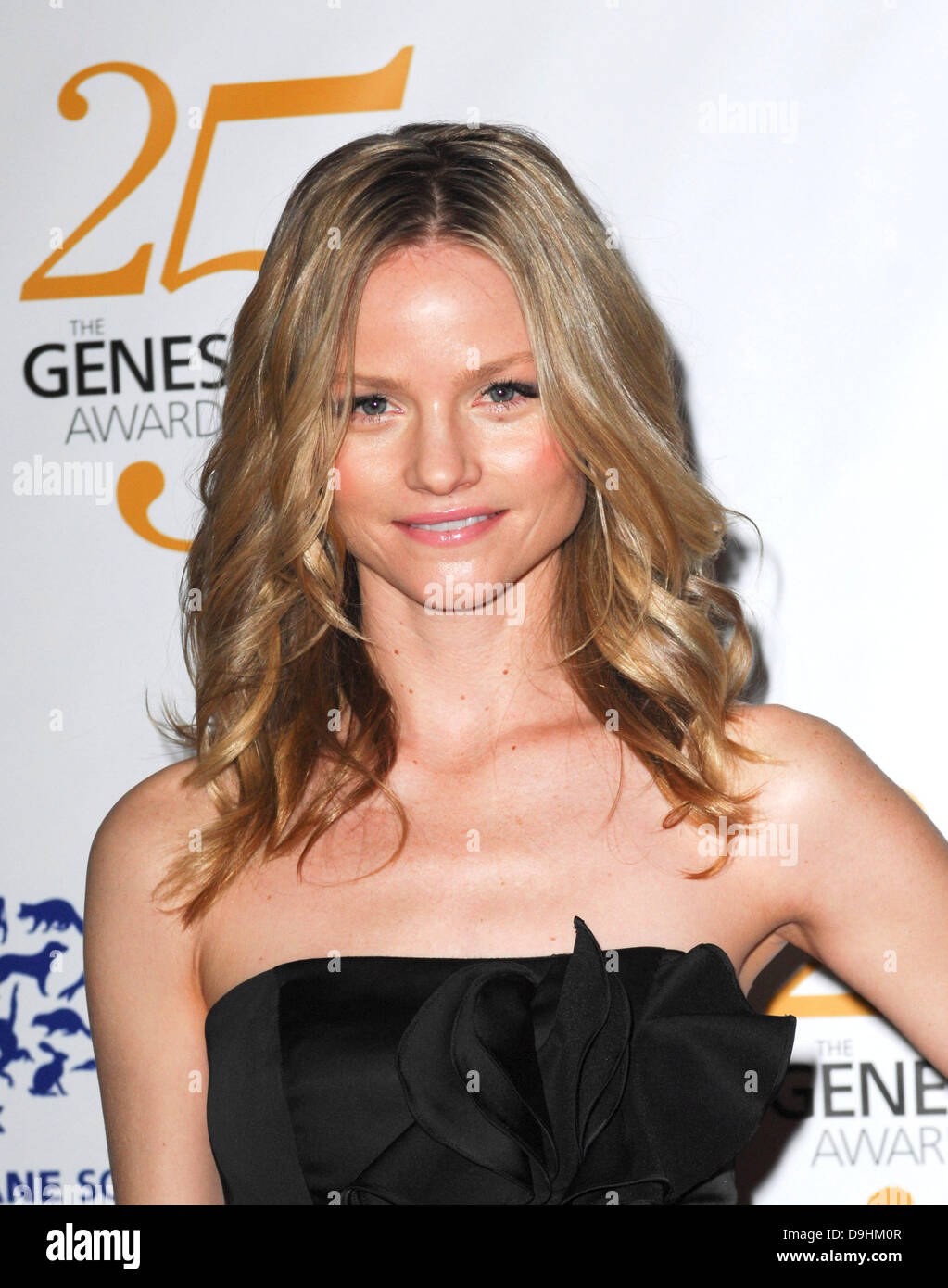 Lindsay Pulsipher 25th Anniversary Genesis Awards held at The Hyatt ...
