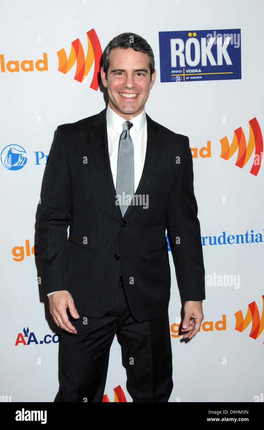 Andy Cohen Ricky Martin The 22nd Annual GLAAD Media Awards held at the ...