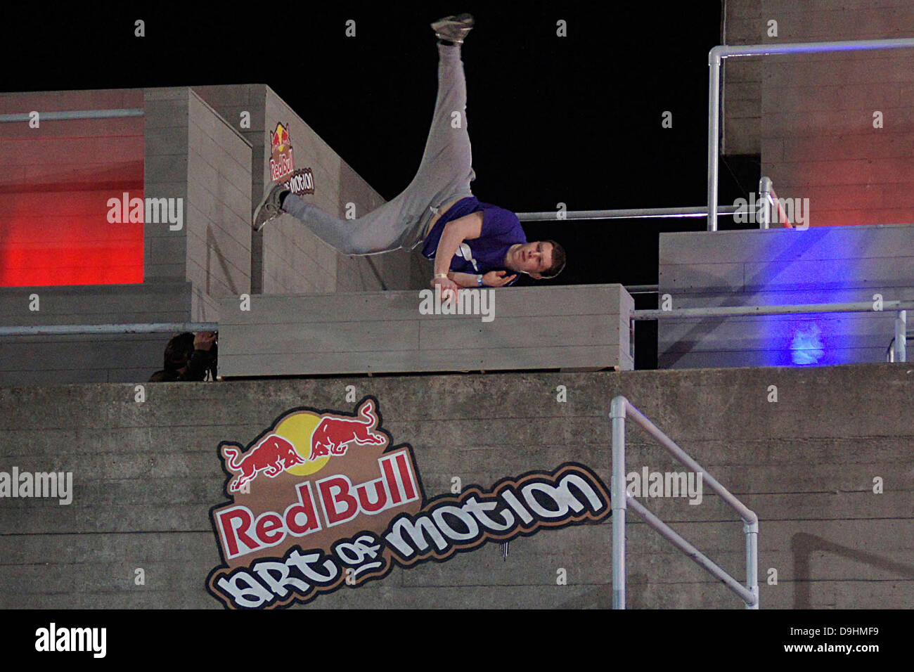 Tim Shieff , Free running at the UK Red Bull Art of Motion Champion ...
