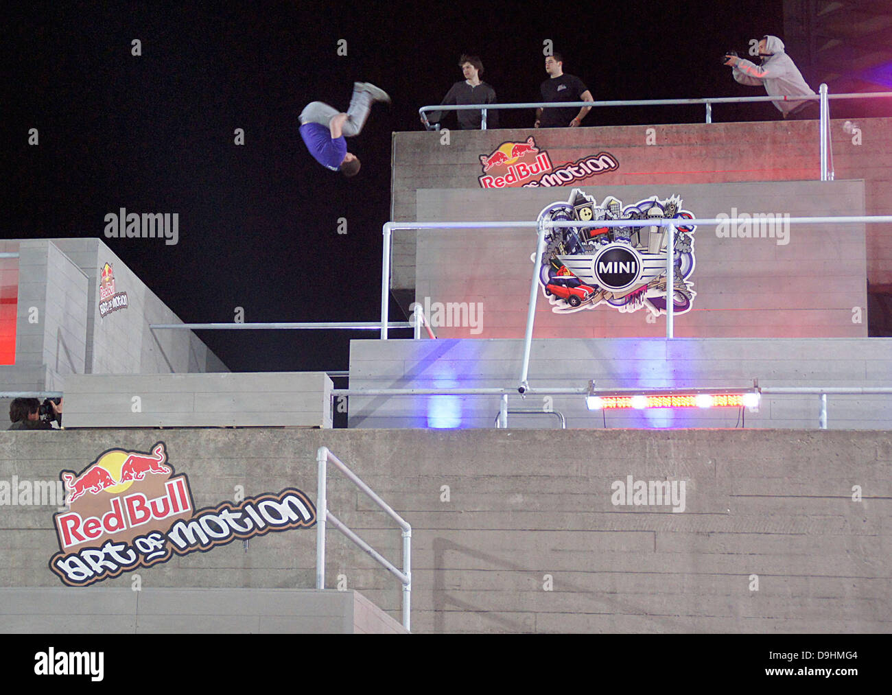 Tim Shieff , Free running at the UK Red Bull Art of Motion Champion ...