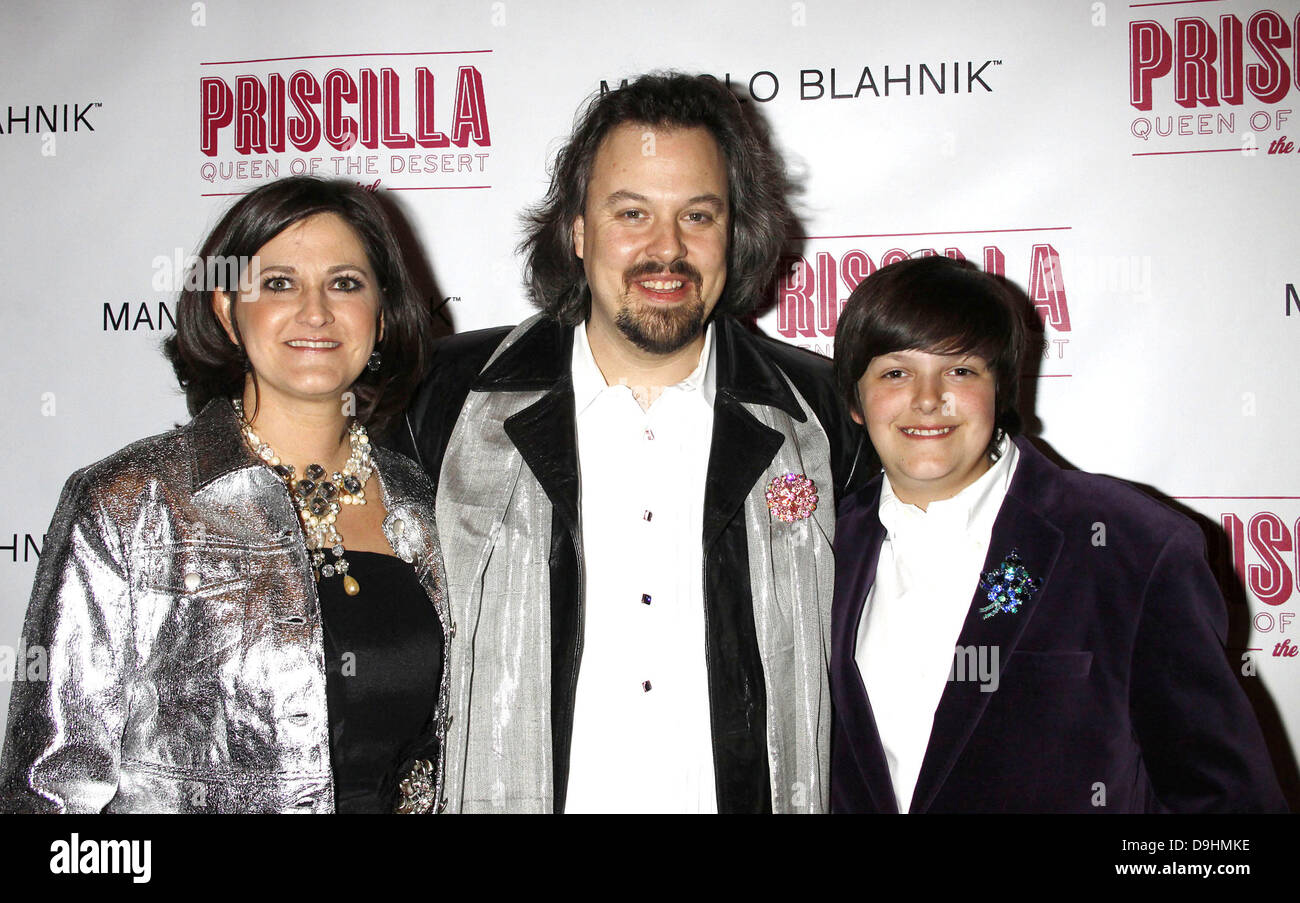 Tad Wilson and Guests Opening night after party for the Broadway ...