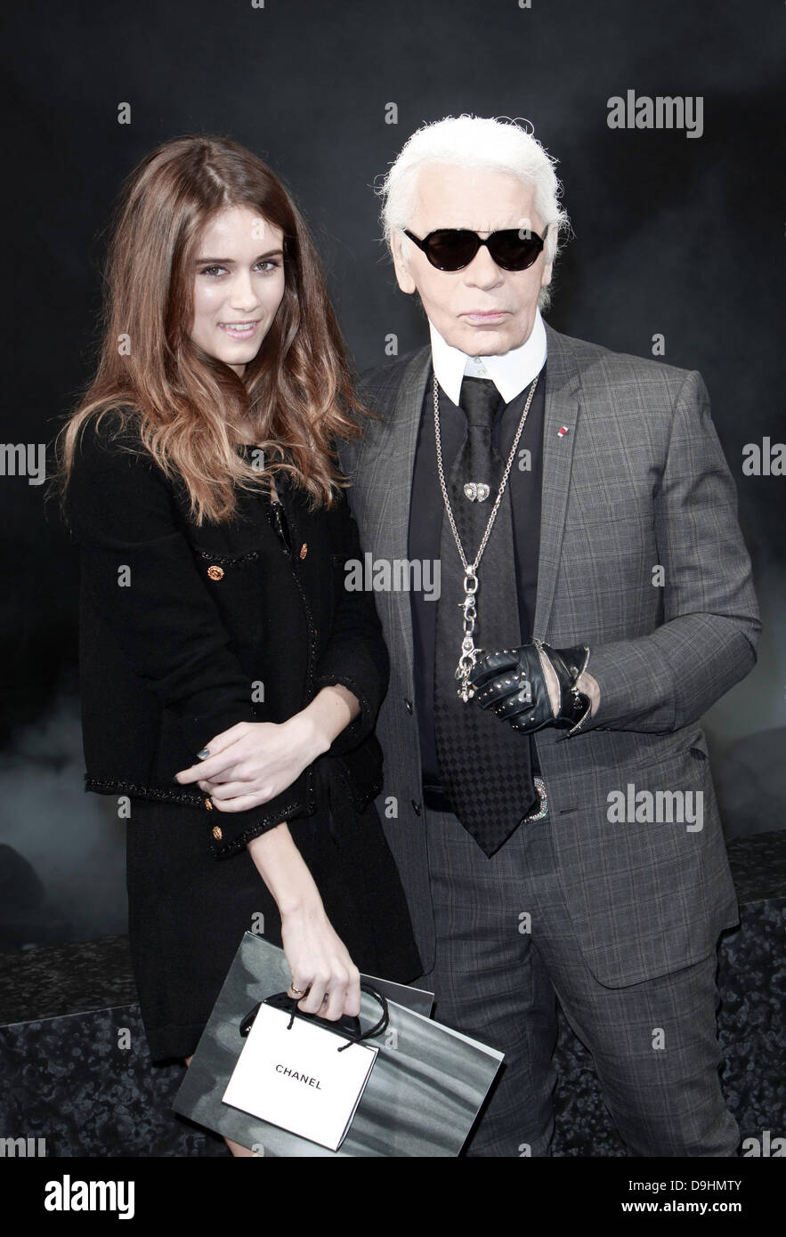 Jade Williams and Karl Lagerfeld Paris Fashion Week Ready To Wear Fall ...