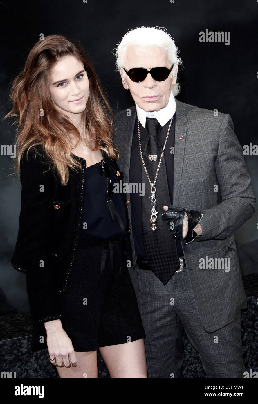 Jade Williams and Karl Lagerfeld Paris Fashion Week Ready To Wear Fall ...
