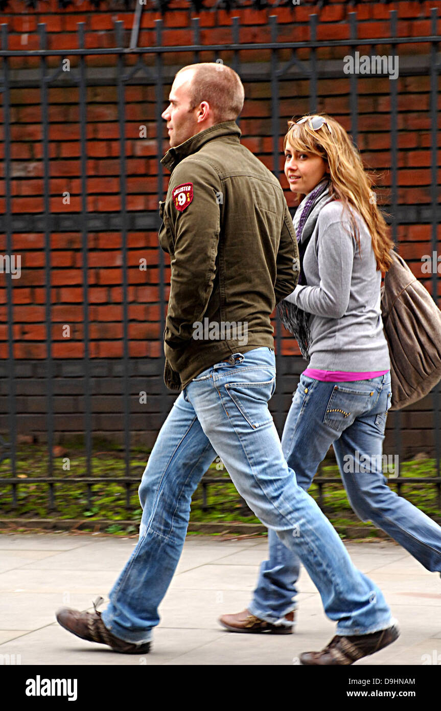 Samia Smith and Will Thorp out and about in Manchester Manchester ...