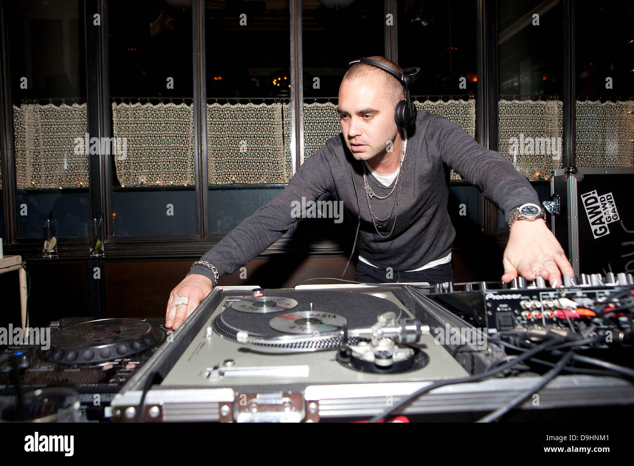 Austrailian DJ Beni (Modular Records) at a special appearance at Ace ...