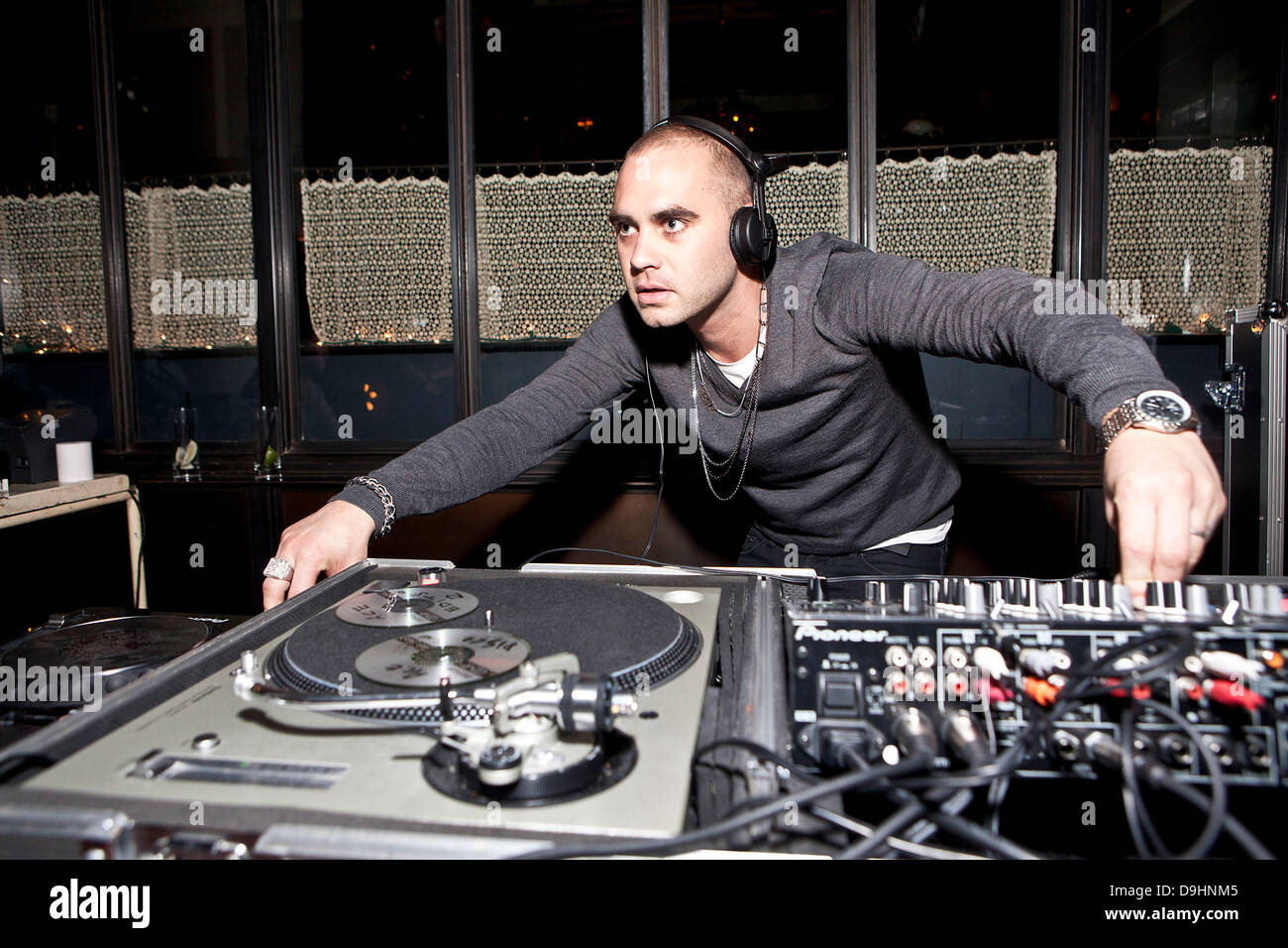 Austrailian DJ Beni (Modular Records) at a special appearance at Ace ...