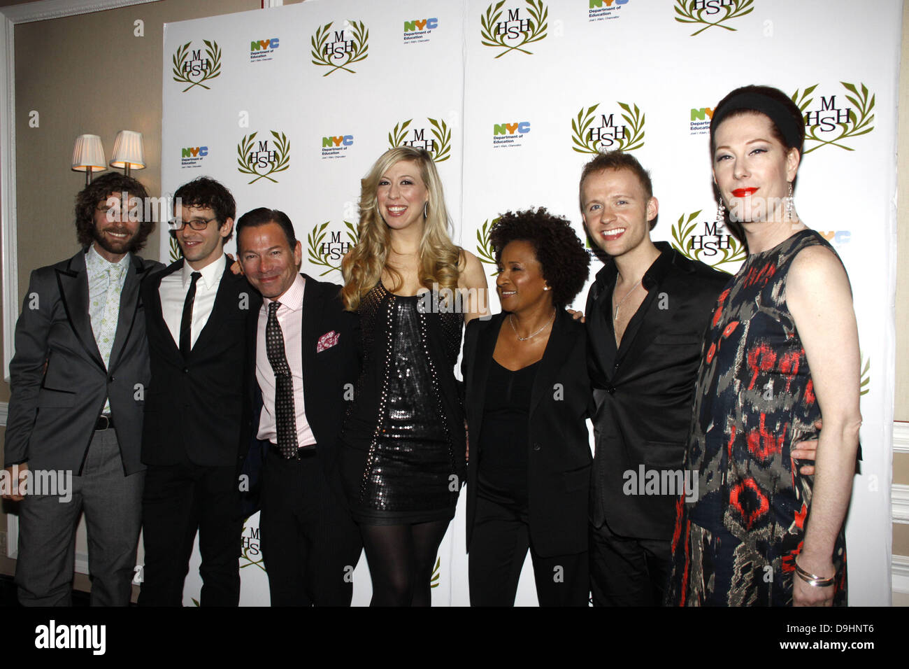 Lance Horne, Michael Urie, Cortes Alexander, Emily McNamara, Wanda ...