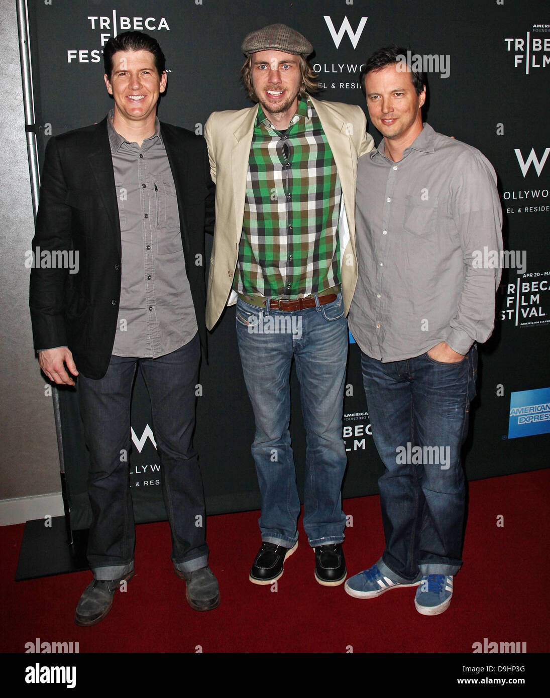 Nate Tuck, Dax Shepard and Guest Celebration of the 2011 Tribeca Film ...