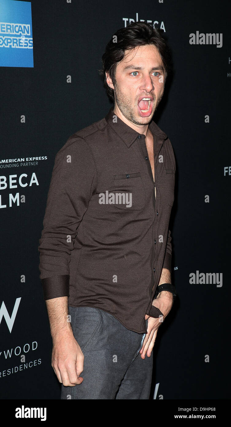 Zach Braff Celebration of the 2011 Tribeca Film Festival Program ...