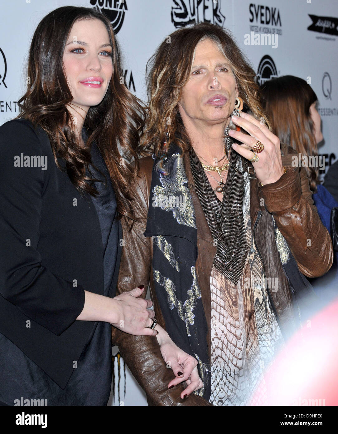 Liv tyler steven tyler arrivals hi-res stock photography and images - Alamy