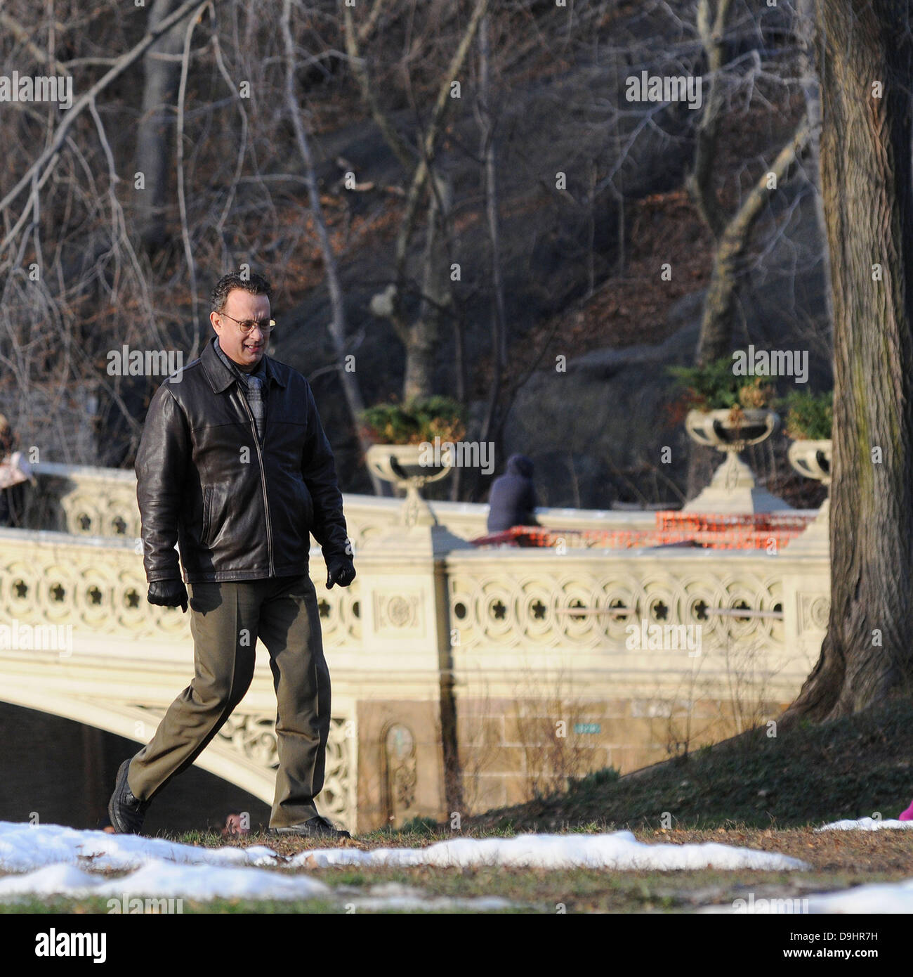 Tom Hanks on the film set of 'Extremely Loud and Incredibly Close' in ...