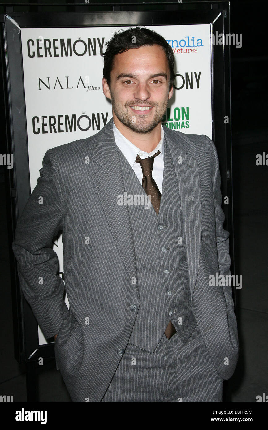 Jake Johnson Los Angeles Premiere of "Ceremony" held at the ArcLight ...
