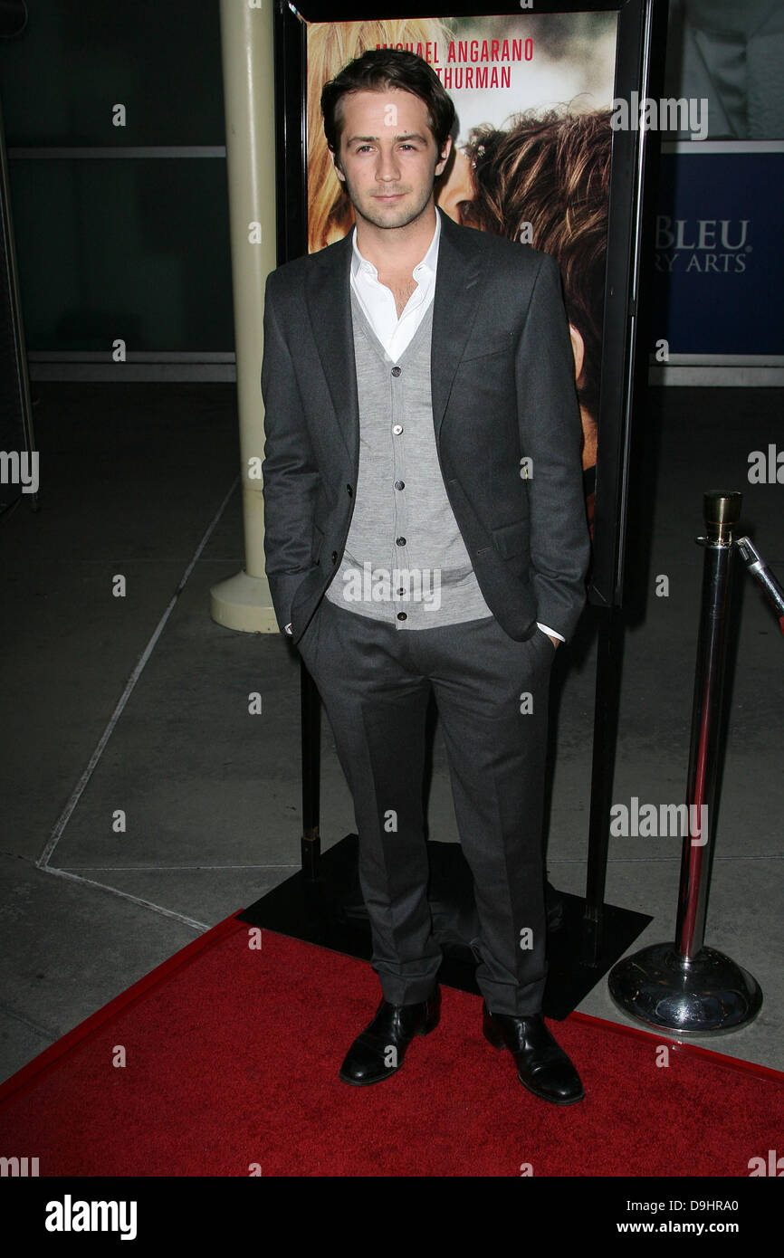 Michael Angarano Los Angeles Premiere of "Ceremony" held at the ...
