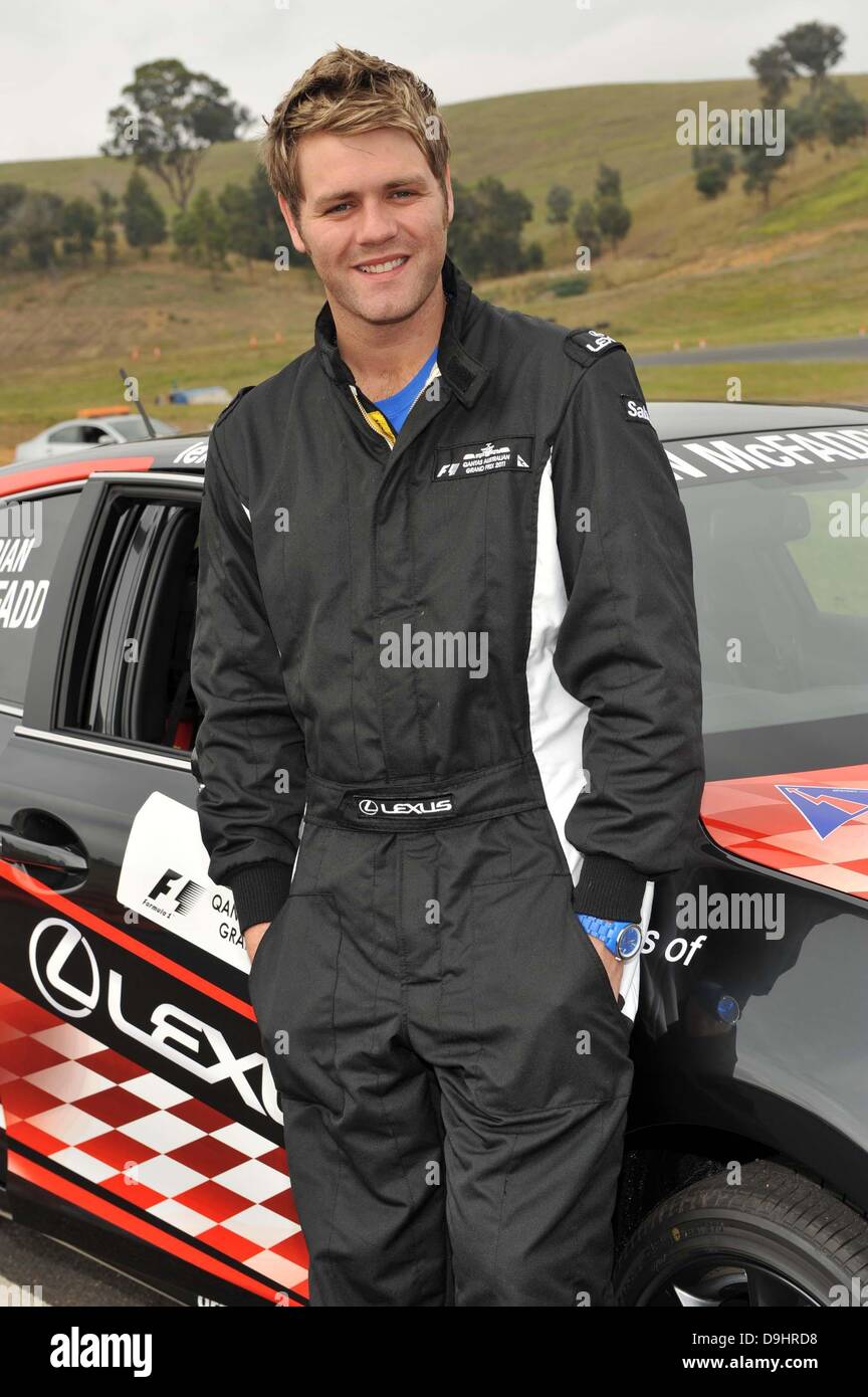 Brian McFadden Lexus Celebrity Challenge 2011 Driver Training Day 1 at ...