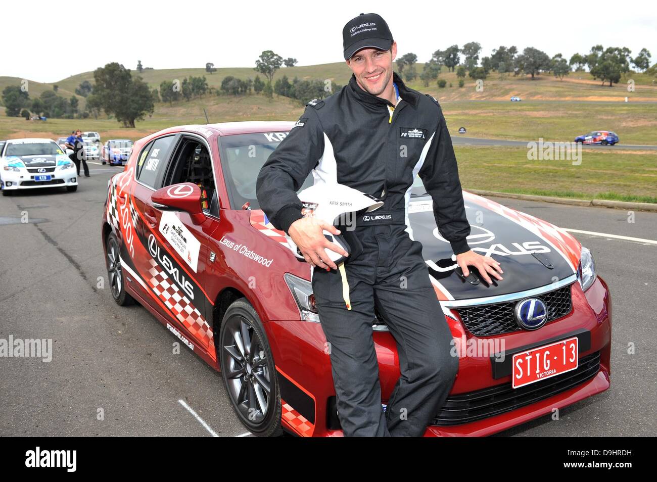 Kris Smith Lexus Celebrity Challenge 2011 Driver Training Day 1 at ...
