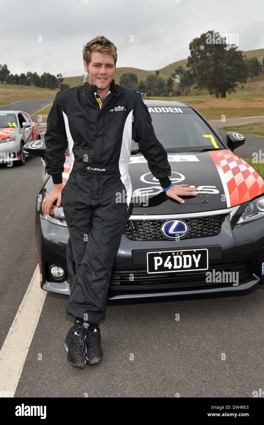 Brian McFadden Lexus Celebrity Challenge 2011 Driver Training Day 1 at ...