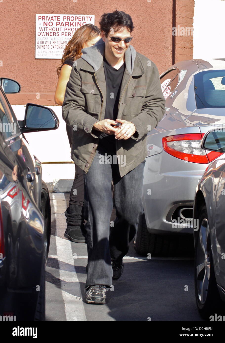 Ralph Macchio arrives at a dance studio to rehearse for "Dancing With ...