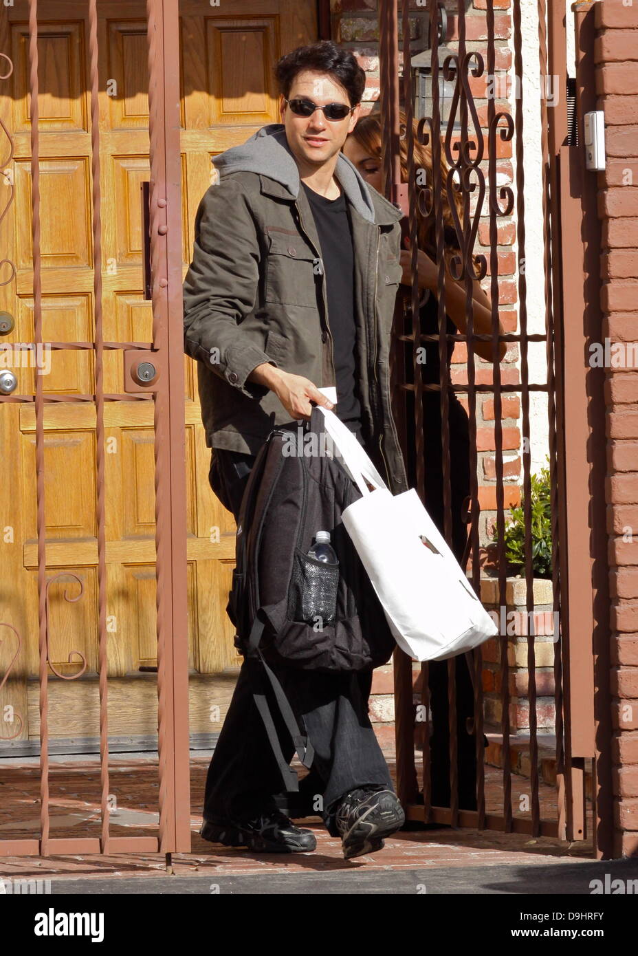 Ralph Macchio arrives at a dance studio to rehearse for "Dancing With ...