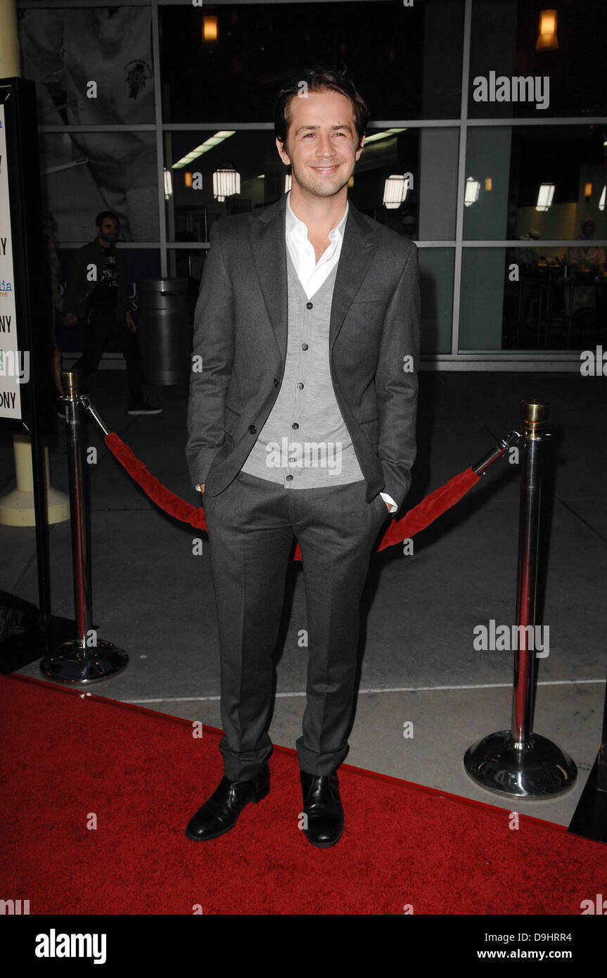 Michael Angarano Los Angeles Premiere of "Ceremony" held at the ...