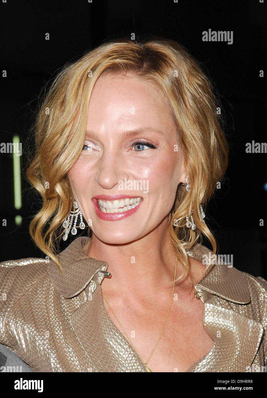 Uma Thurman Los Angeles Premiere of "Ceremony" held at the ArcLight ...