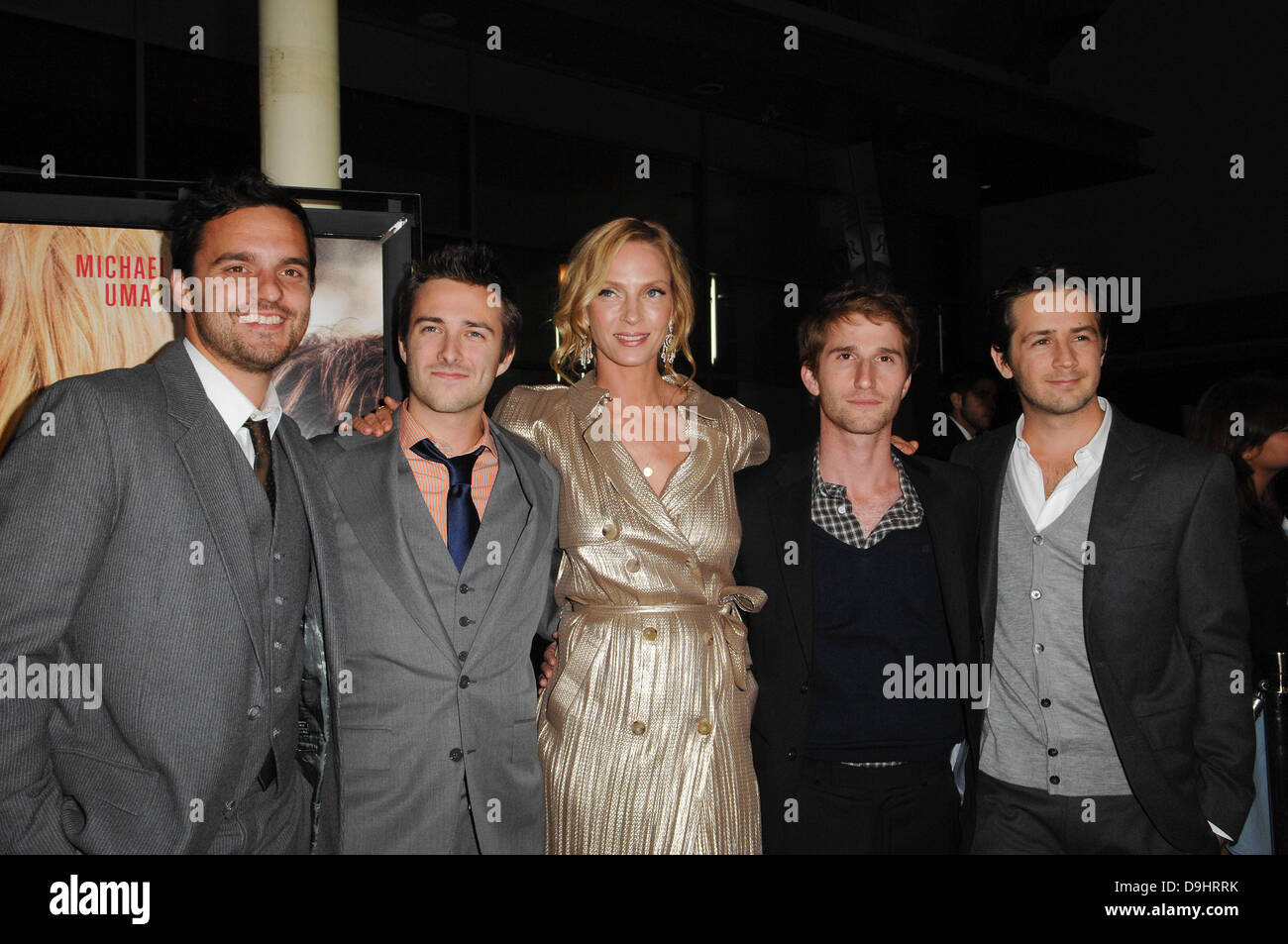 Jake Johnson, reece Thompson, Uma Thurman, Max Winkler, Michael ...