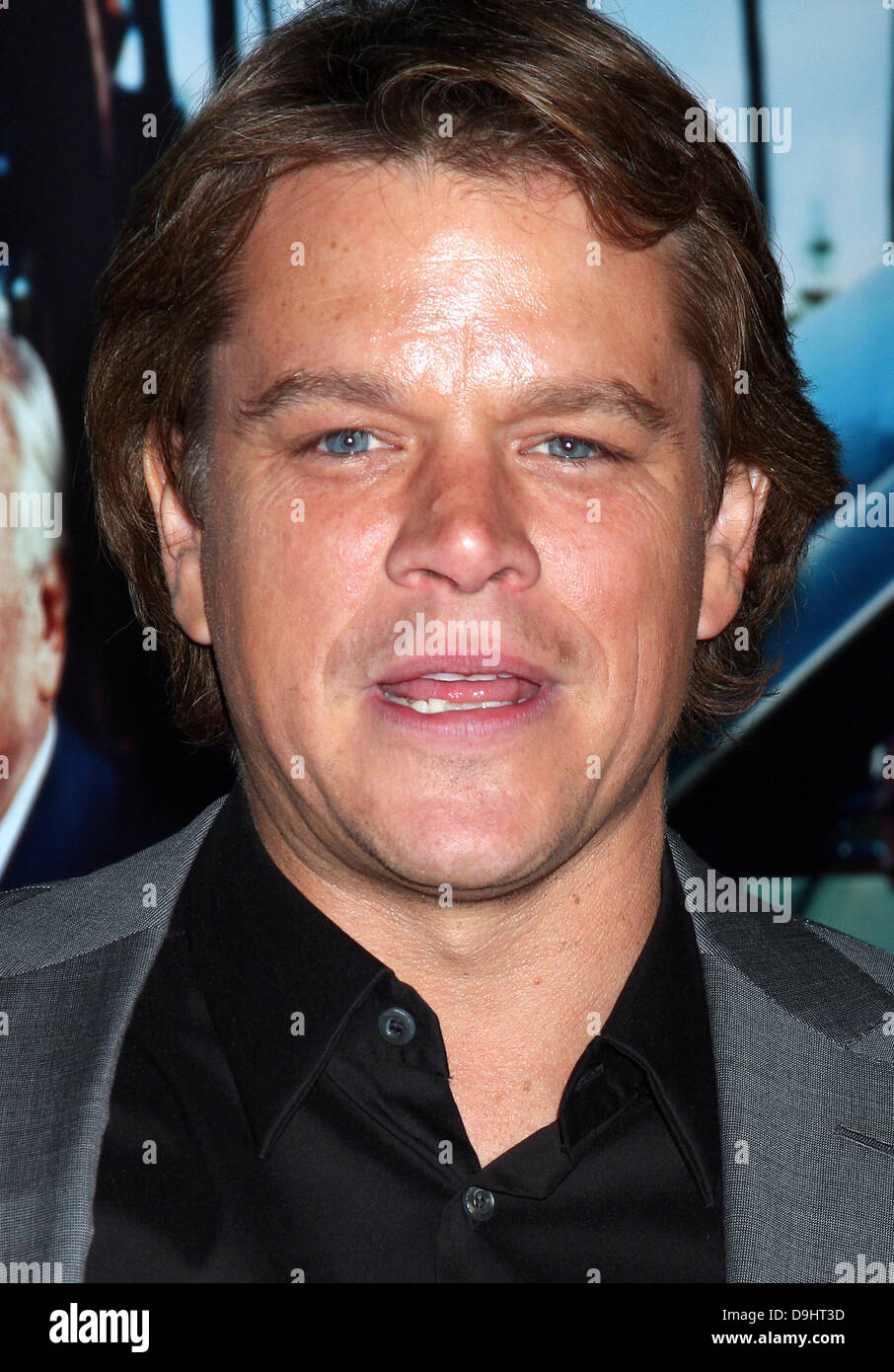 Matt Damon The Los Angeles HBO Premiere of 'His Way' held at Paramount ...