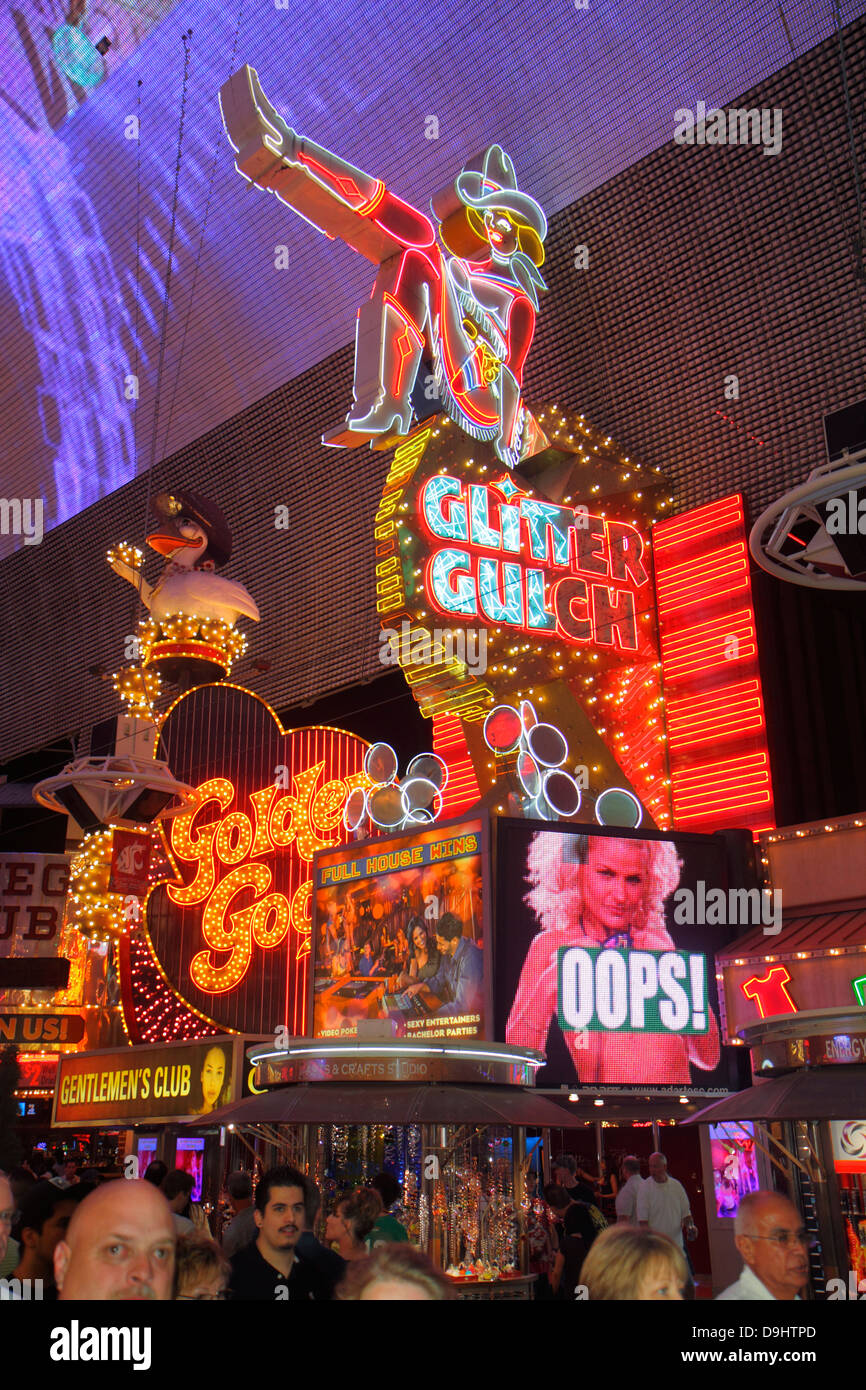 Las Vegas Nevada,Downtown,Fremont Street Experience,pedestrian mall ...