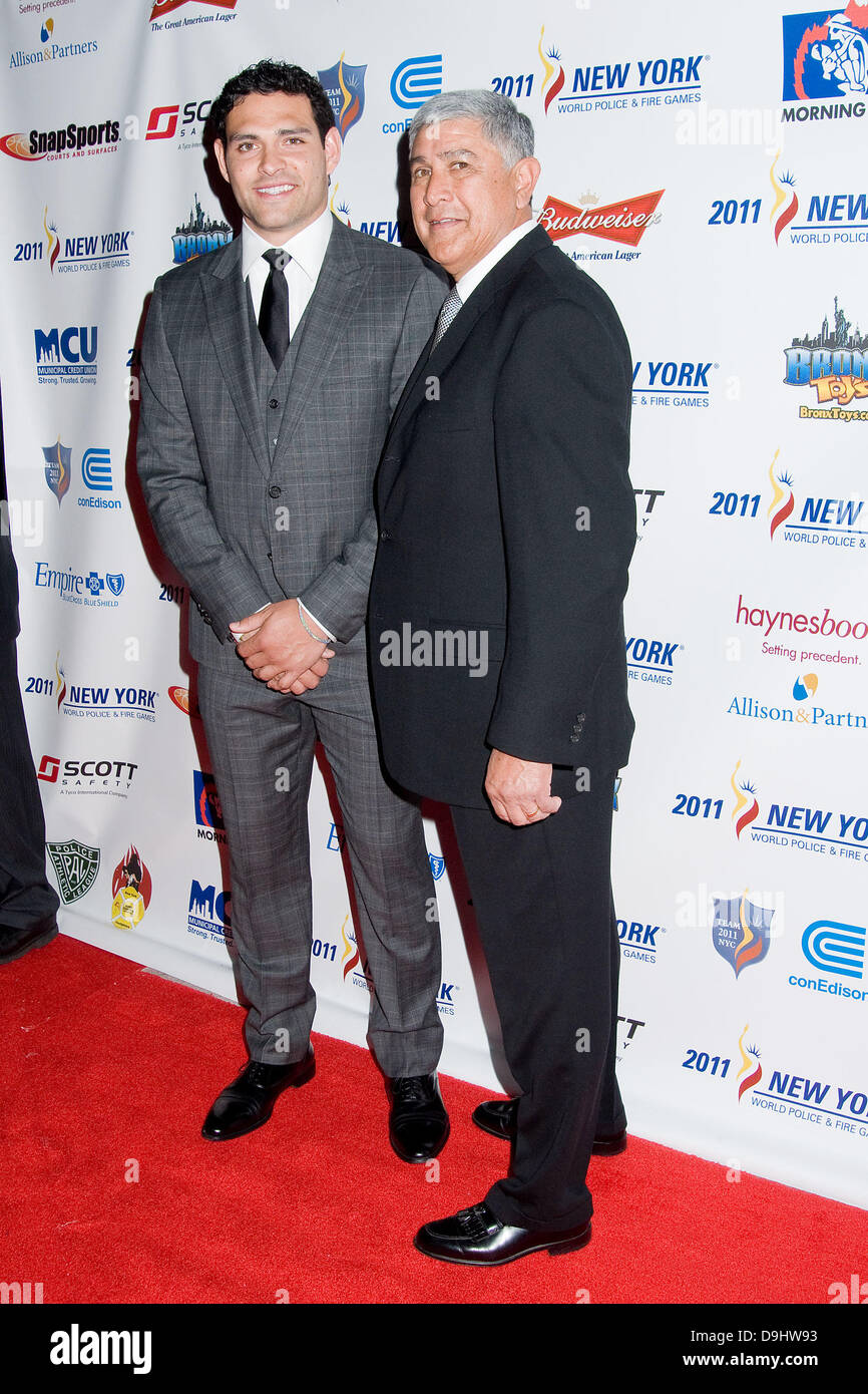 Mark Sanchez and Nick Sanchez World Police and Fire Games Benefit Gala ...
