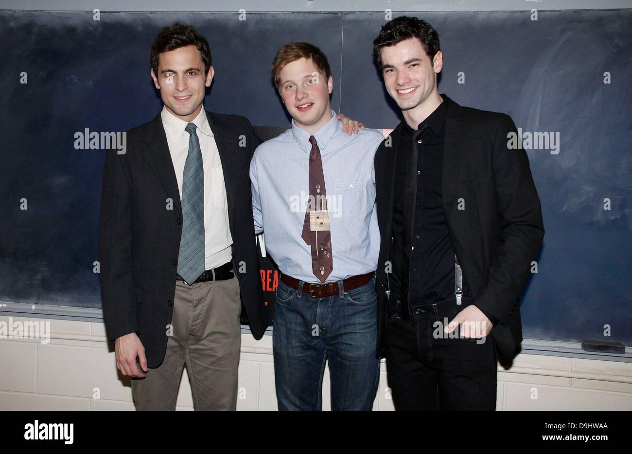 Matt Dellapina, Josh Caras and Jake O'Connor Opening night of 'The ...
