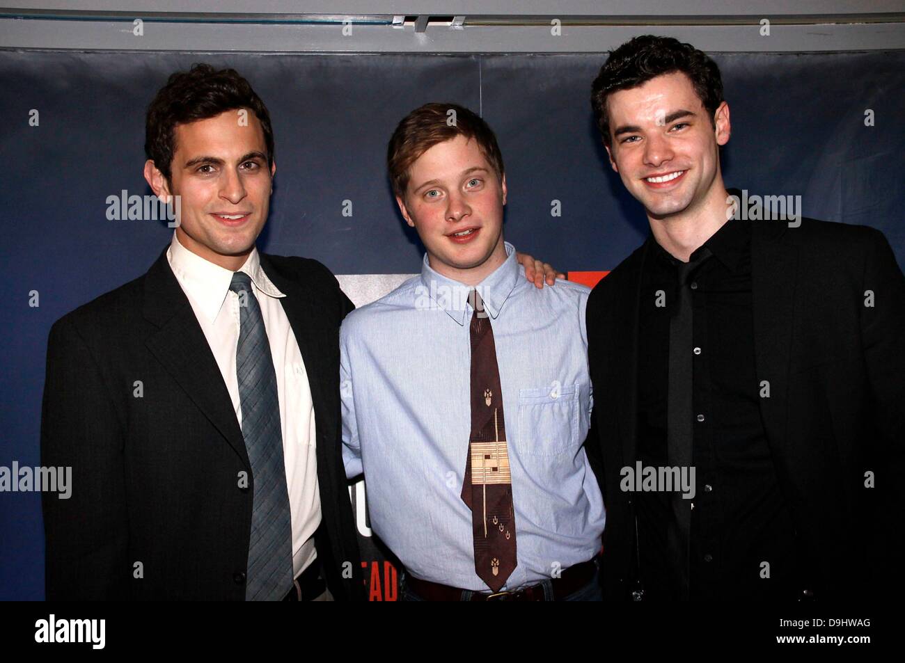 Matt Dellapina, Josh Caras and Jake O'Connor Opening night of 'The ...