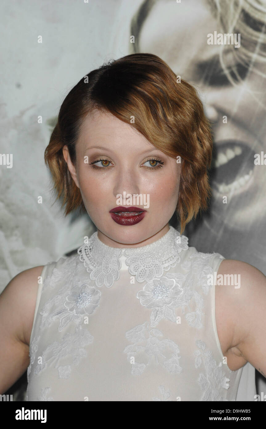 Emily Browning Warner Bros. Pictures Los Angeles Premiere of "Sucker ...