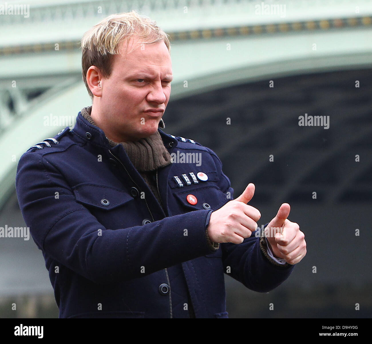 Antony Cotton 'Coronation Street' being filmed on location in London ...